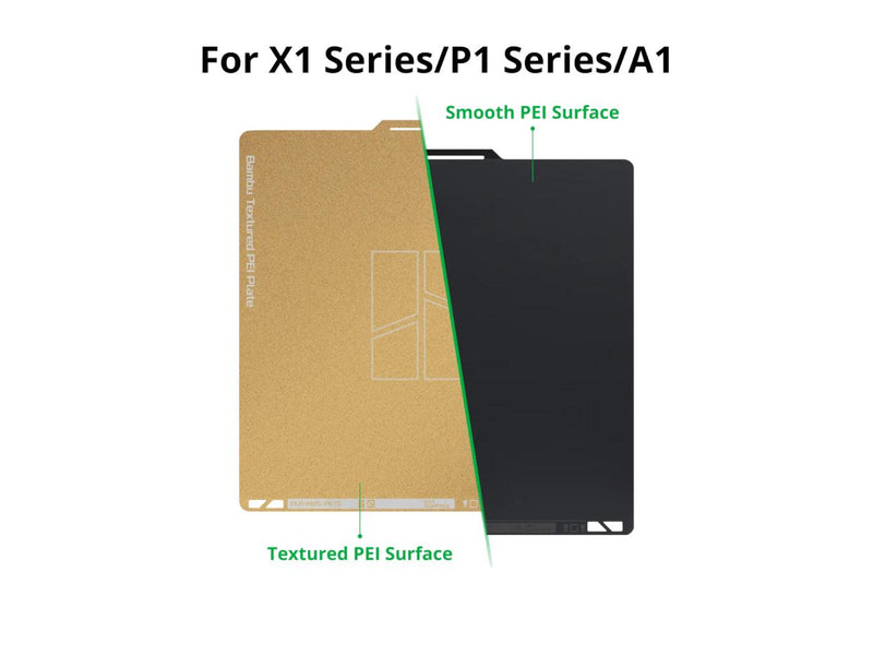 Bambu Lab Dual-Sided Textured PEI & Smooth PEI Plate – Voxel Factory